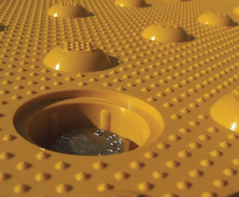 White Cap | ADA 24X36 Replaceable Tile Brick Red 30/Cs