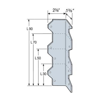White Cap | Simpson Strong-Tie L90 Reinforcing Angle