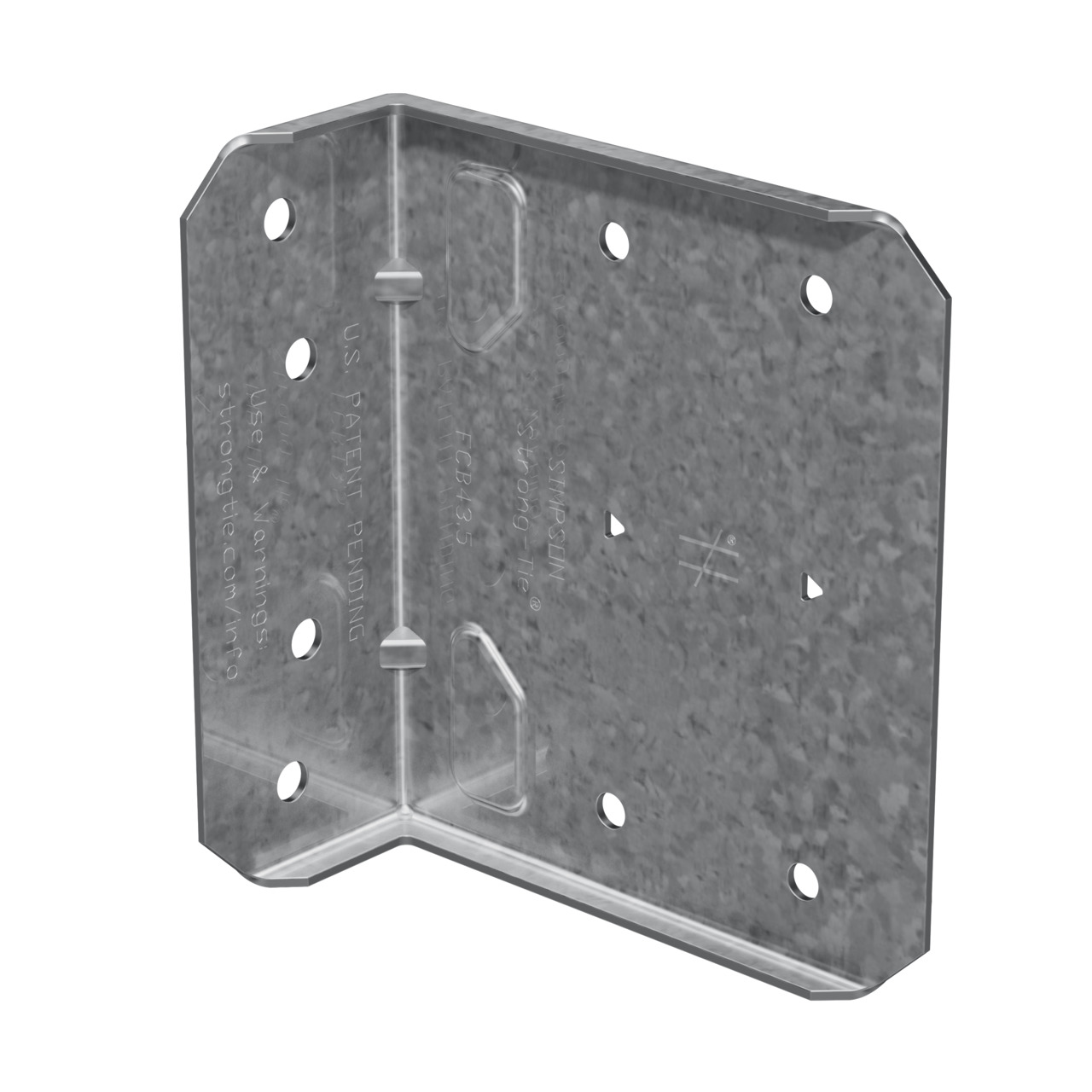 White Cap | Simpson Strong-Tie FCB Series 3-1/2 x 4 x 1-1/2" 16 ga G90 ...