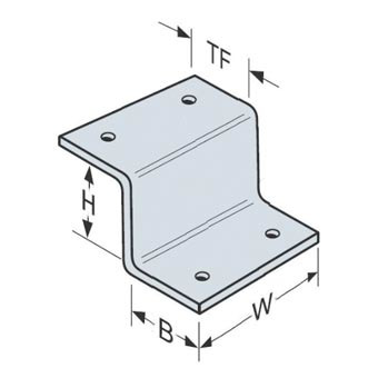 White Cap | Simpson Strong-Tie Z38 28 ga Clip