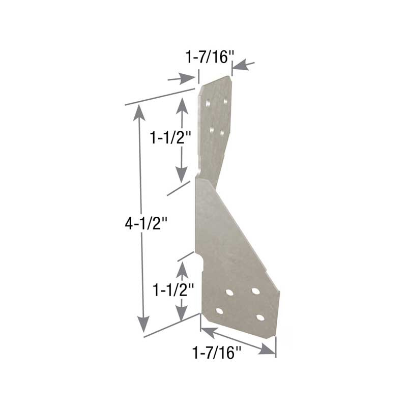 White Cap | USP RT Series 4-1/2 x 1.437" 18 ga G90 Galvanized Steel ...