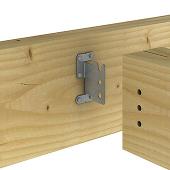 White Cap | Simpson Strong-Tie CJTZ Series 5-9/16" 12 ga ZMAX Coated ...