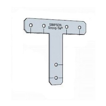 White Cap | Simpson Strong-Tie 12 x 2-1/2 x 12" 7 ga G90 Galvanized ...