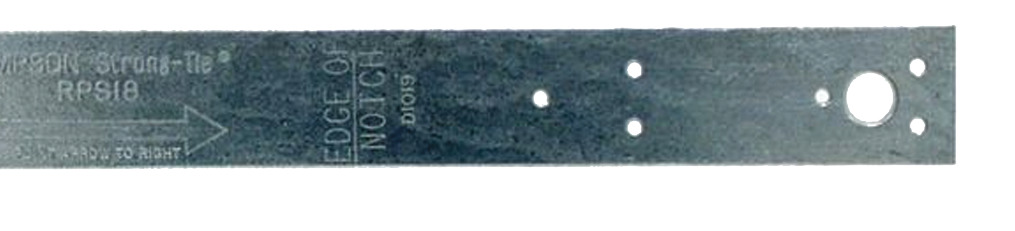 White Cap | Simpson Strong-Tie RPS Series 18-5/16 x 1-1/2" 1165 lb 16 ...