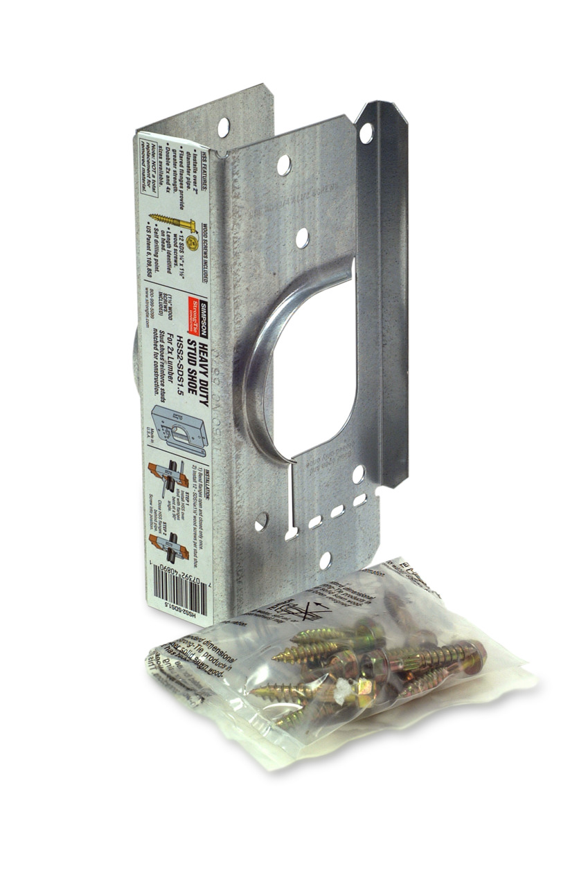 White Cap | Simpson Strong-Tie HSS Series 16 ga 1165 lb G90 Galvanized ...