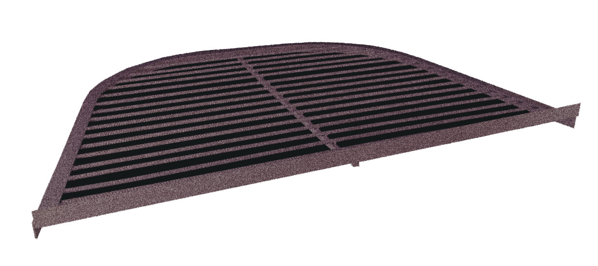 White Cap | Boman Kemp 52" x 36" Area Well Grate