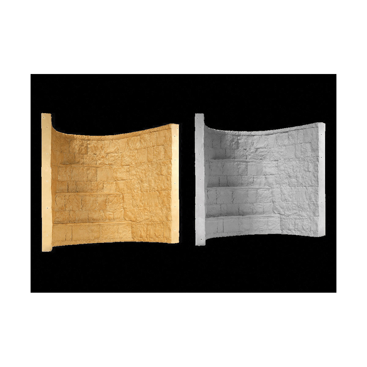 White Cap | RockWell 66" X 44" X 72" Tan Elite Window Well