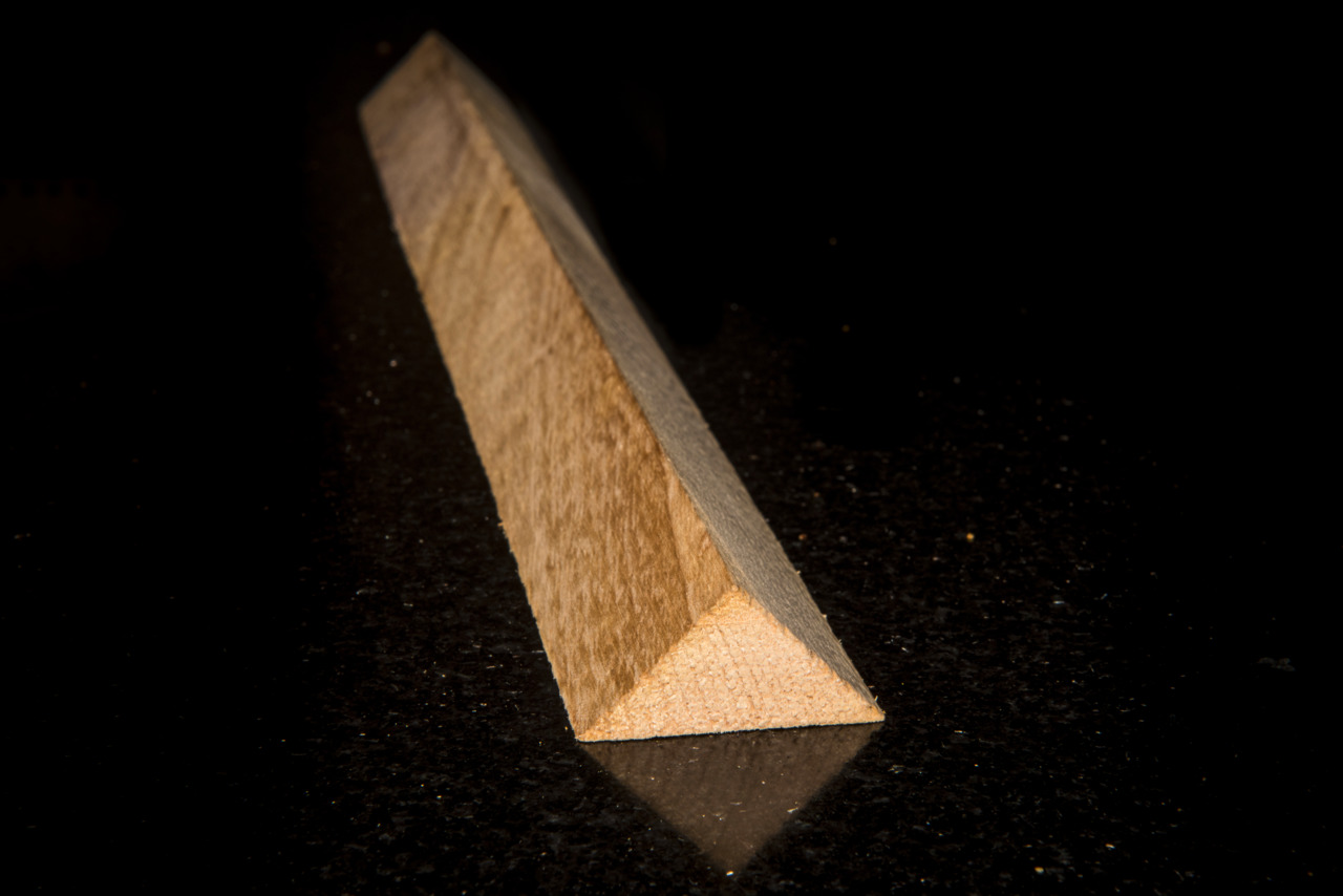 White Cap | Manta 1-1/16 x 1-1/16" Premium Wood Chamfer Strip 30/BNDL