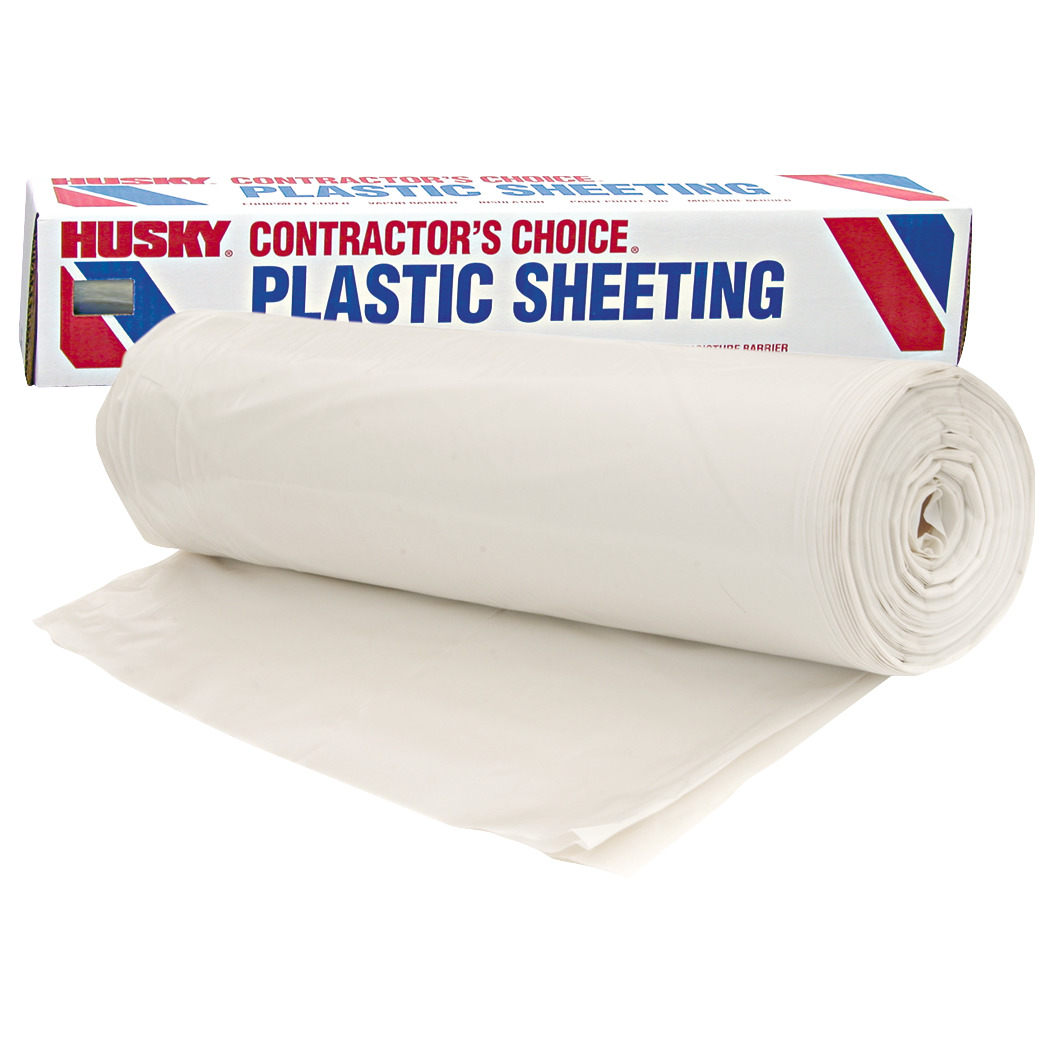 White Cap | 2 Mil 12' X 200' Clear Polyfilm Plastic Sheeting Visqueen