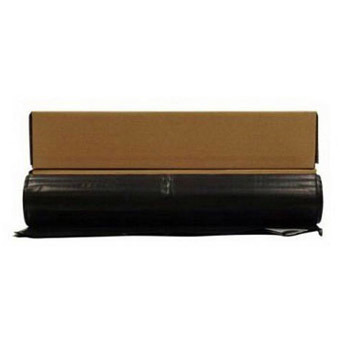 White Cap | 6 mil 6' x 100' Black Polyfilm Visqueen Plastic Sheeting