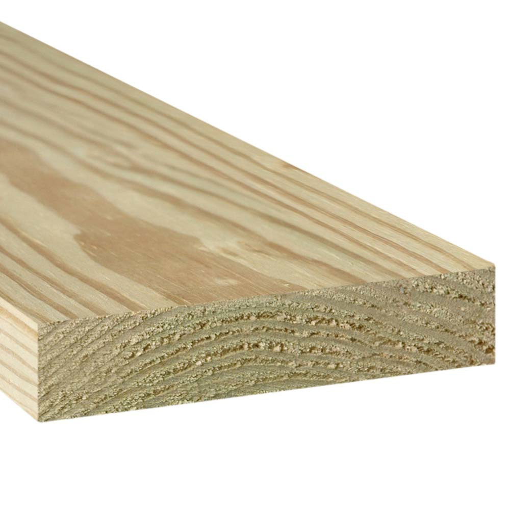 White Cap | 2In x 8In x 16Ft #3/4 Yellow Pine