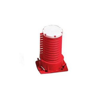 White Cap | 3M 2" Fire Barrier Cast In Device for Plastic Pipe