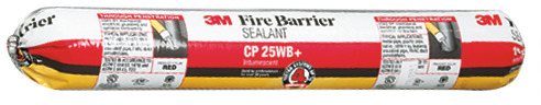 White Cap | 3M Fire Barrier Sealant Cp 25Wb+, Red, 20Oz Sausage Pack ...