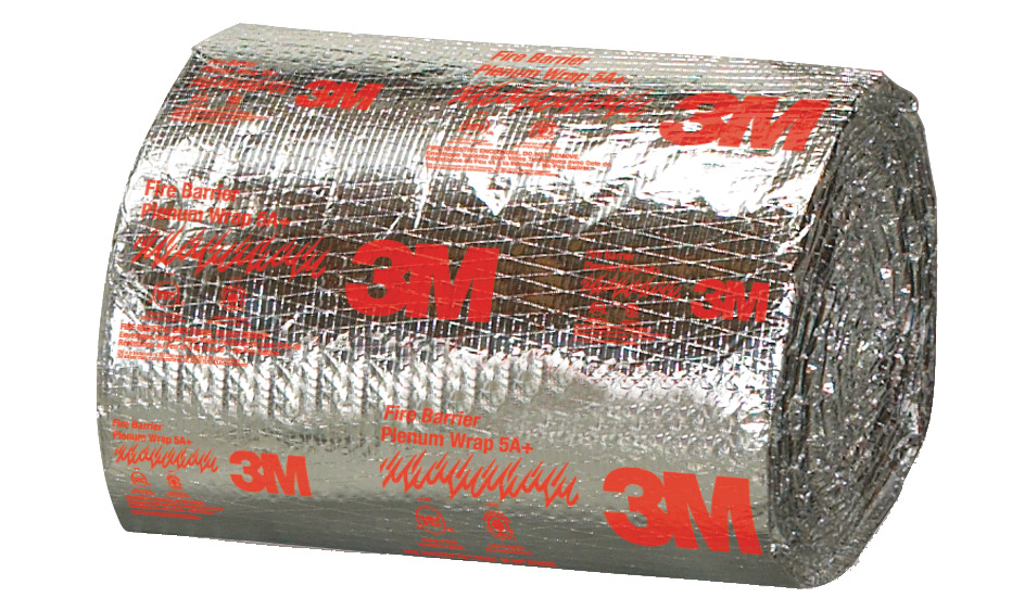 White Cap | 3M 5A+ 1/2" x 24" x 50' Fire Barrier Plenum Wrap