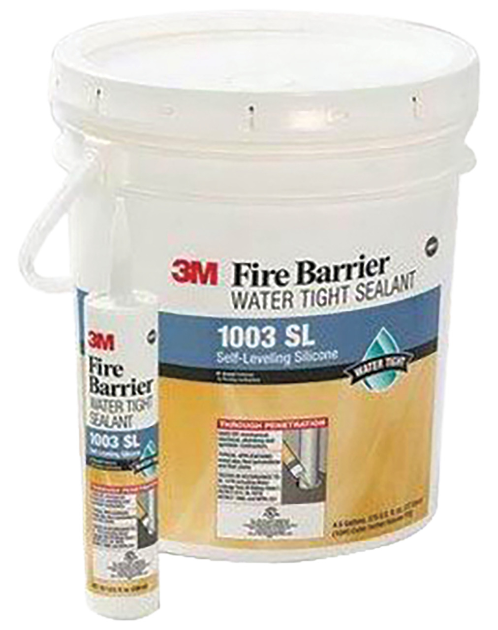 White Cap | 3M 1003SL 20 oz Silicone Fire Barrier