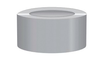 White Cap | ACM Gutter Coil - 80 White/Royal Brown .027X11.875"