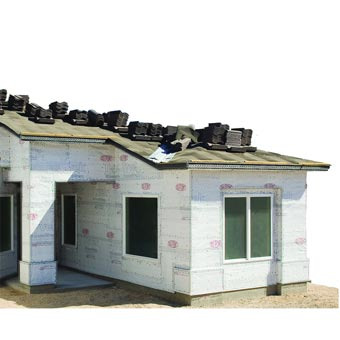 White Cap | DuPont Tyvek 5 ft. x 200 ft. Stucco Wrap