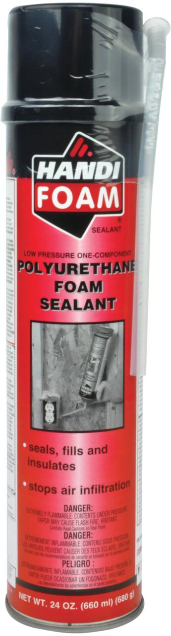 White Cap | 24 Oz. (680g) Handi-Foam Straw Foam Sealant