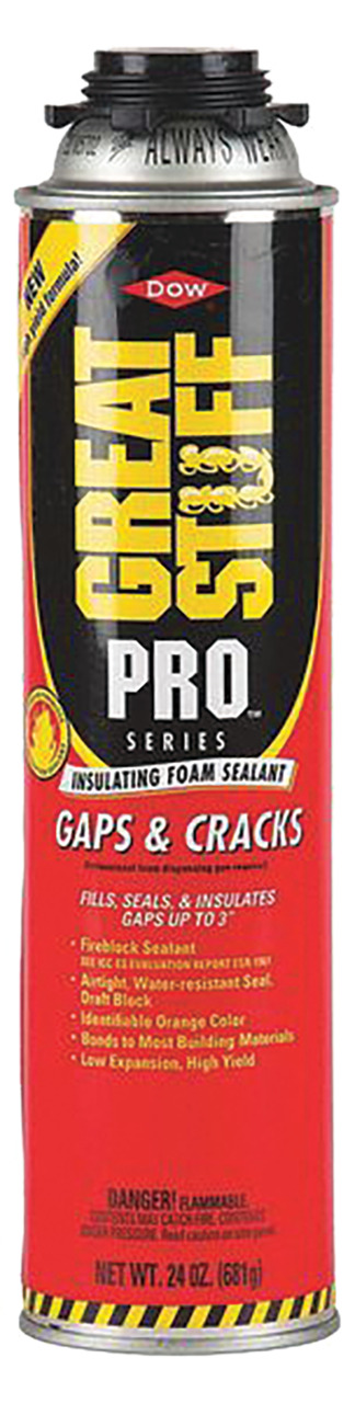White Cap | Great Stuff Pro 24 Oz. Gaps & Cracks Insulating Foam ...