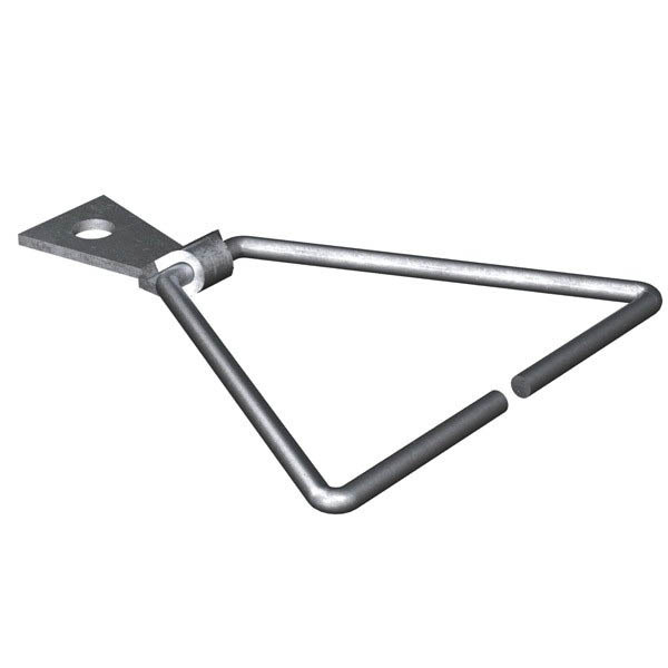 White Cap | 5" Dovetail Triangular Tie