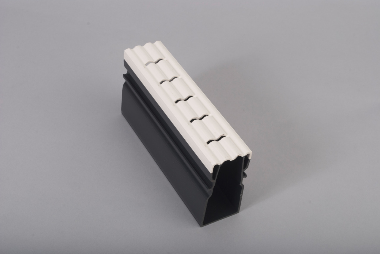 White Cap | W. R. MEADOWS Deck-O-Drain 10' x 1-1/2" x 3-1/4" White PVC ...