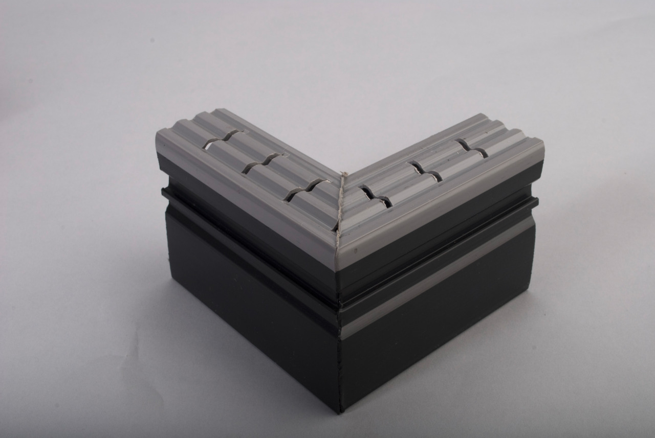 White Cap | W. R. MEADOWS Deck O Drain 90Deg Bend Gray