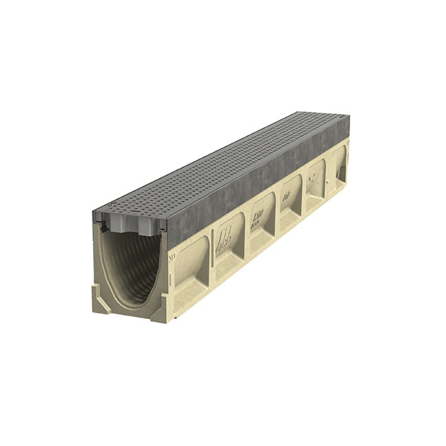 White Cap | ACO Drain PowerDrain Model SK1-24 39.37" Sloped Channel for ...