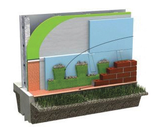 White Cap | Advanced Building Products 2" Mortar Break Dt Green ...