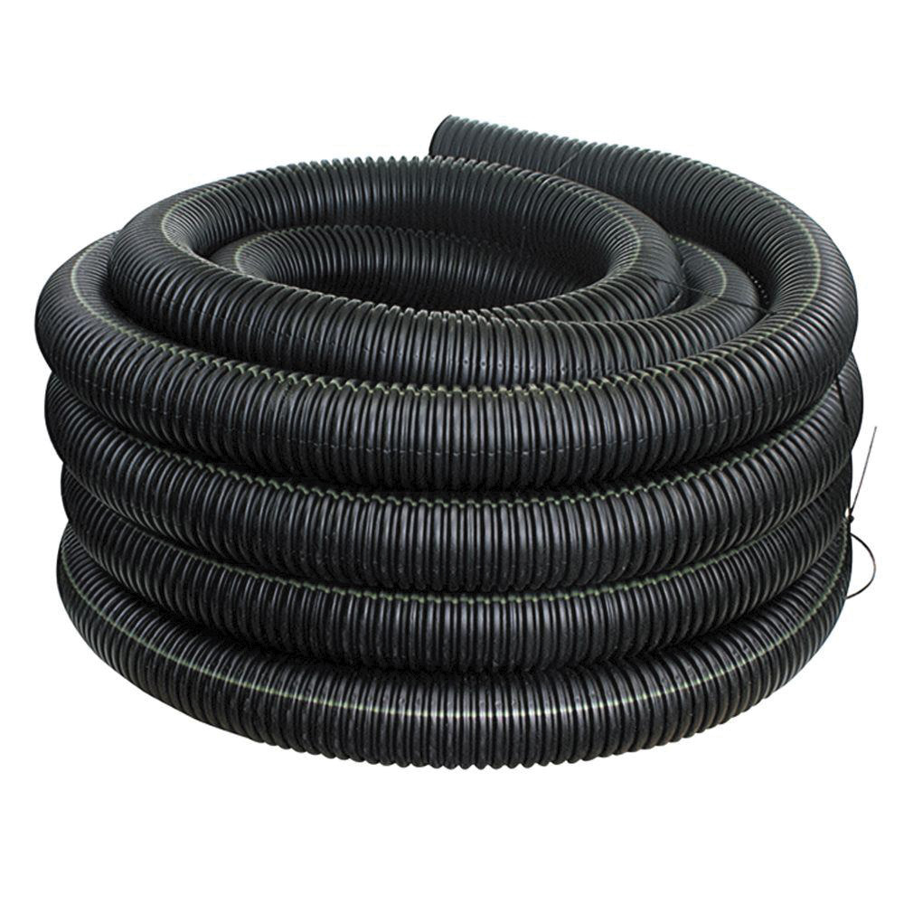 White Cap | ADS 4"X250' ROLL SOLID CORRUGATED PIPE