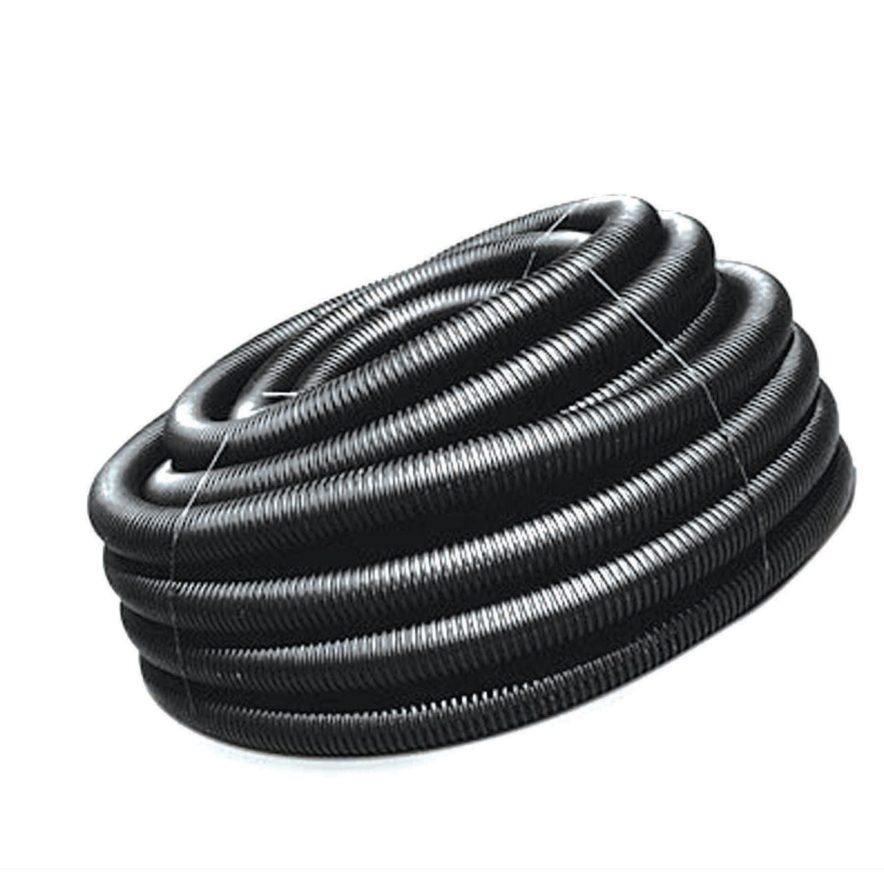 White Cap | ADS N-12 20' x 24" HDPE Corrugated Water Tight Solid Dual ...