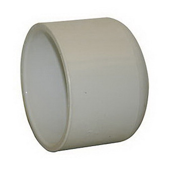 White Cap | 4" SCH40 PVC Slip Cap