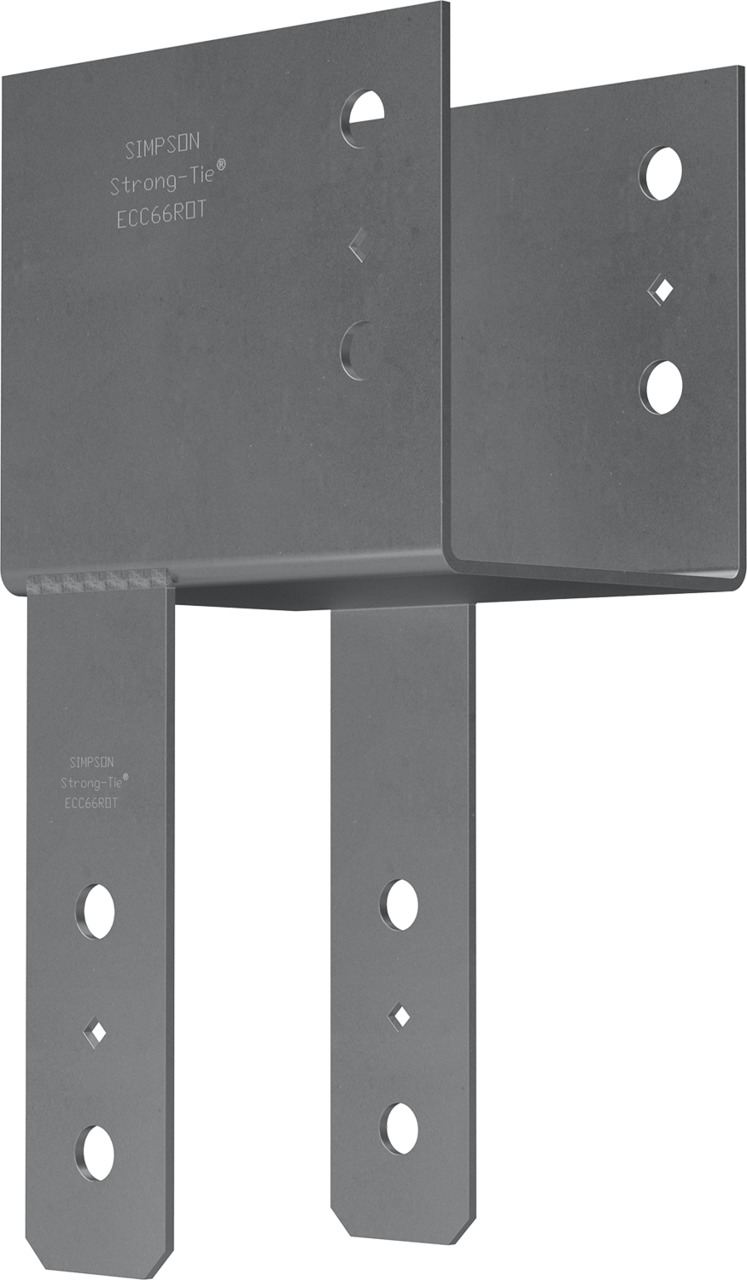 White Cap | Simpson Strong-Tie ECC Series 7-1/2 x 5-1/2 x 6-1/2" 7 ga ...