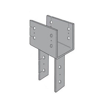 White Cap | Simpson Strong-Tie ECC Series 10-1/2 x 6-7/8 x 8" 3 ga ...