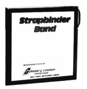 White Cap | Strapbinder 200' x 1/2" x 0.015" 301 Stainless Steel Strapping