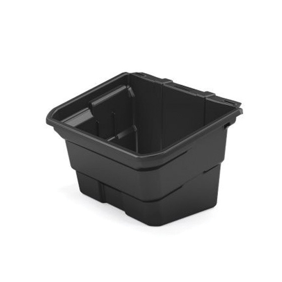 White Cap | Suncast Commercial BIN17102 4 gal Black Utility Bin