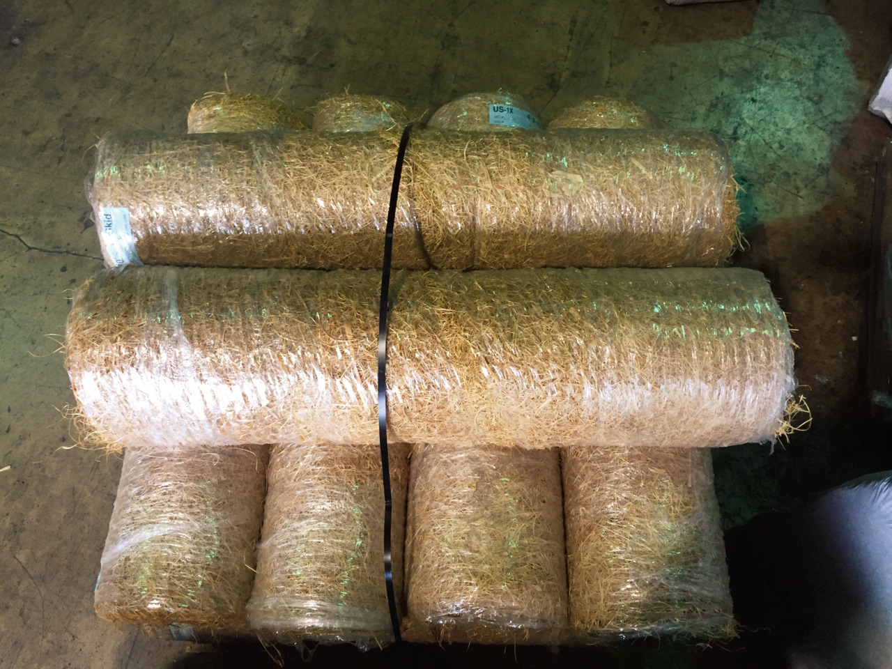 White Cap | 4'X180' EXCELSIOR EROSION BLANKET WITH DOUBLE SIDED POLY ...