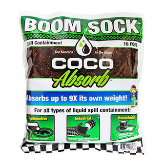 White Cap | Coco Absorb 10' Boom Sock