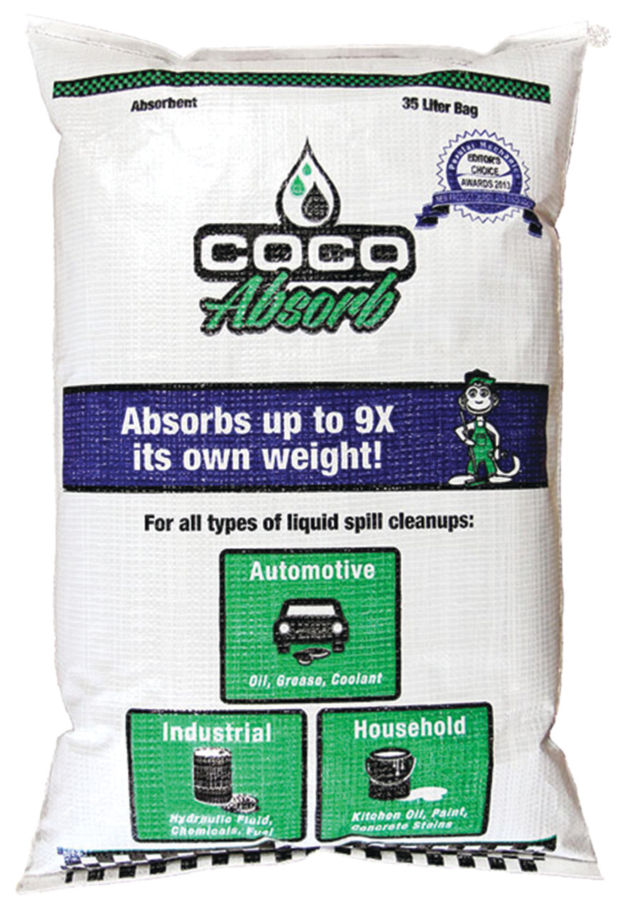 White Cap | Coco Absorb 35 Liter Grain Bag W/ Handle