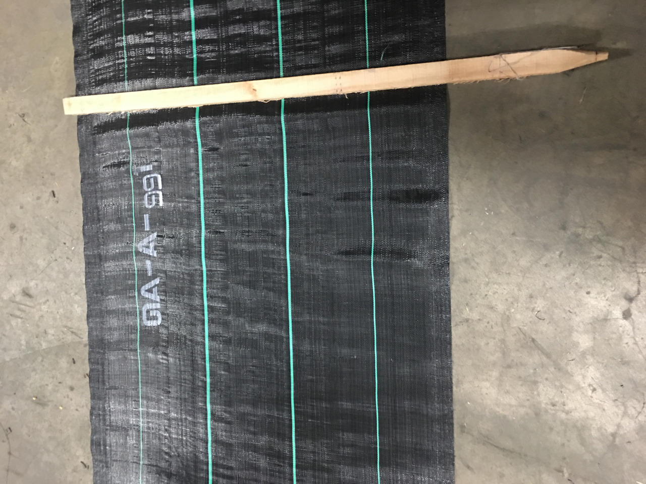 White Cap | GroGreen Solutions 3' x 100' Green Dot Silt Fence