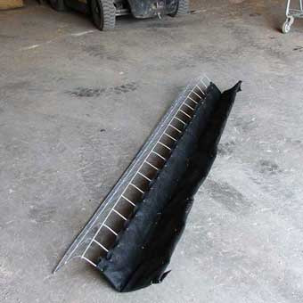 White Cap | HANES GEO COMPONENTS 10' Z Inlet Protector