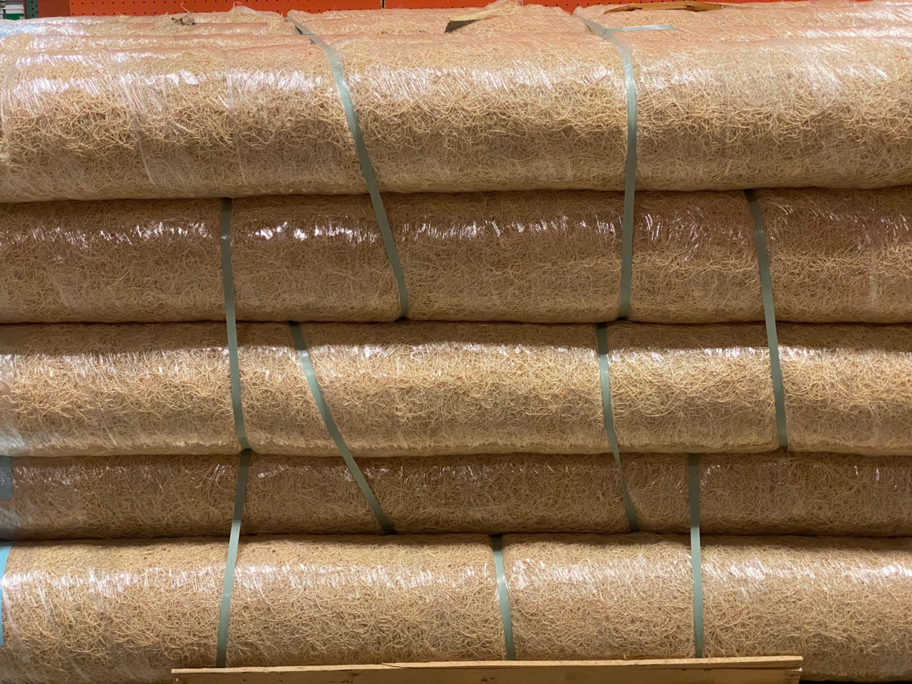 White Cap | Protech Environmental 90 x 8' Single Netted Matting Roll