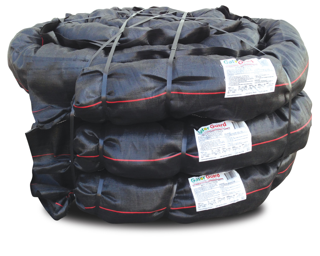 White Cap | Gator Guard Sediment Control Wattles Standard 6"X25'