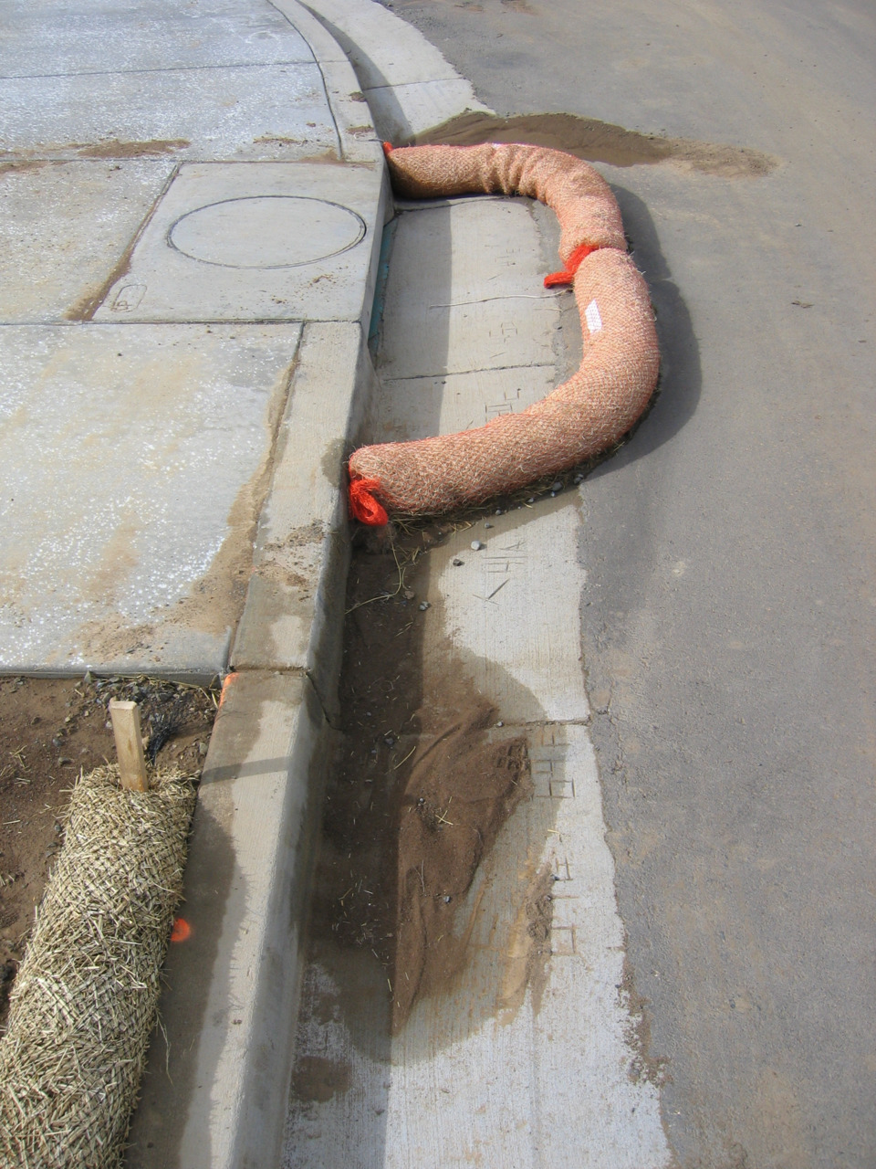 White Cap | The Wattle Guys SlopeGard 6' 3-Inlet Protection Orange ...