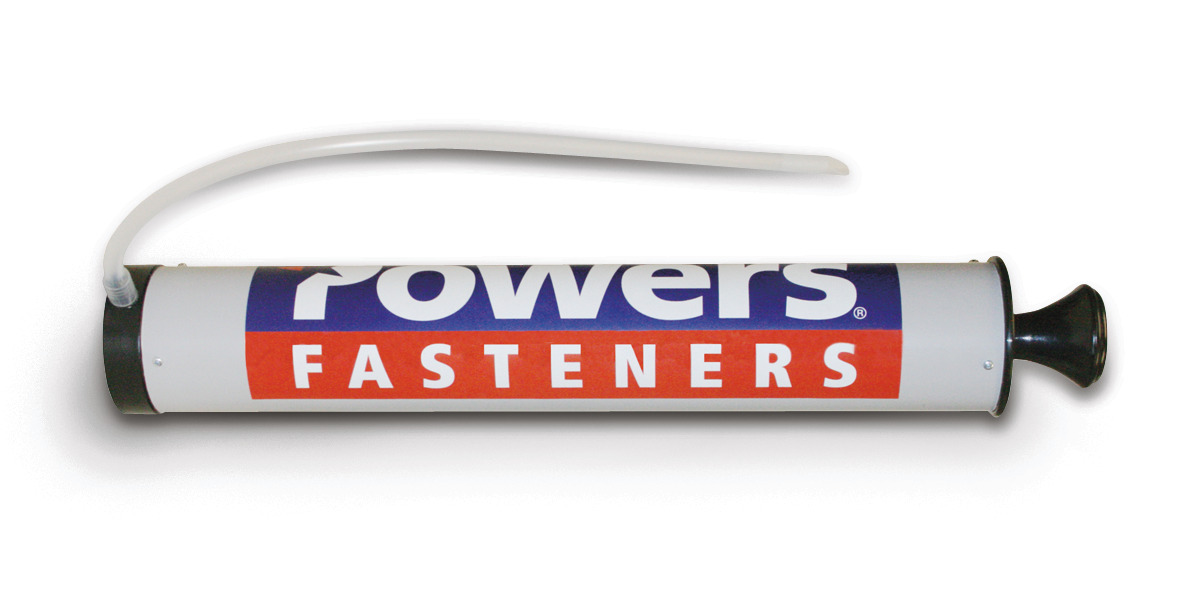 White Cap | Powers Fasteners Hand Pump/Dust Blower For 25 Oz Adhesive ...