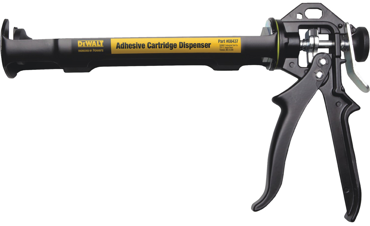 White Cap | Dewalt 10 Oz Manual Caulking Gun For Quik-Shot