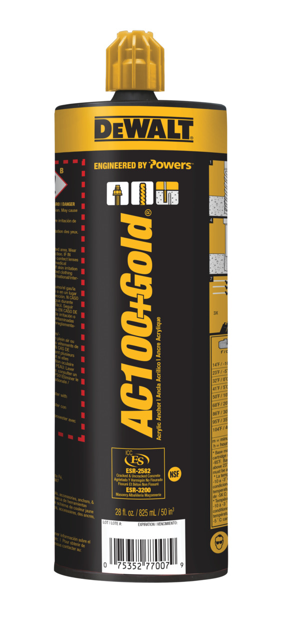 White Cap | Powers Fasteners Ac100+ Gold 28Oz Vinylester Injection ...