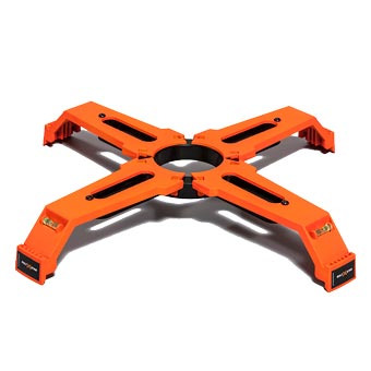 White Cap | Bolt Star 24" Reusable Bolt Template