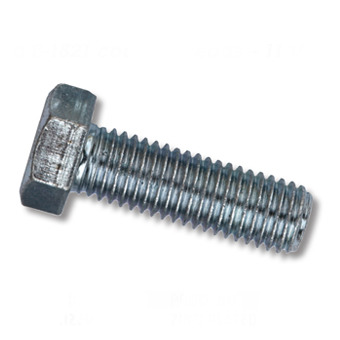 White Cap | BBI 493156 5/8 x 7" Plain Steel Partially Threaded Hex Bolt