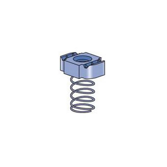 White Cap | Unistrut 5/8-11 Electro Galvanized Channel Nut with Regular ...