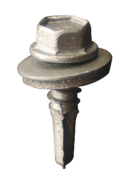 White Cap | 12-14X3/4 Hwh/Bd Teks 3 Climaseal Itw